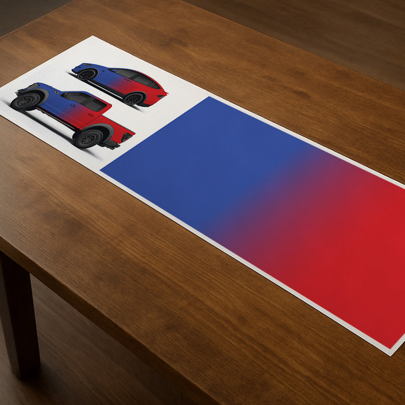 Universal Fade Wrap Sample | Alwan Wraps