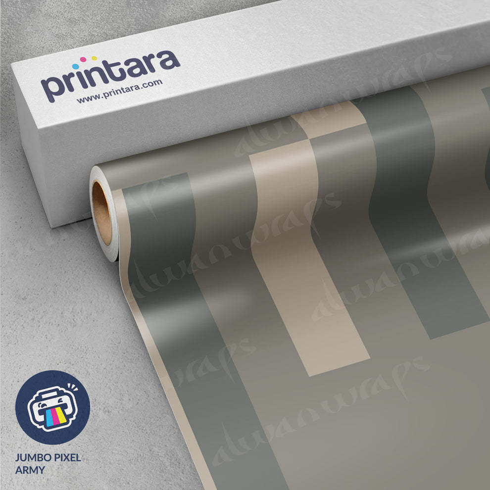 Jumbo Pixel Army Vinyl Wrap | Alwan Wraps