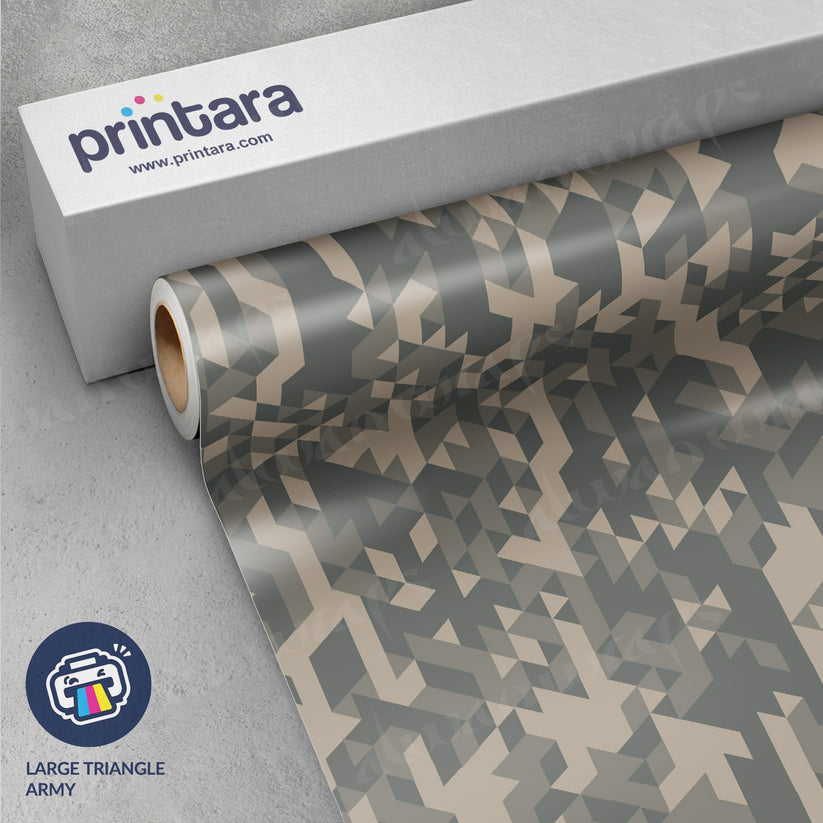 Large Triangle Army Vinyl Wrap | Alwan Wraps